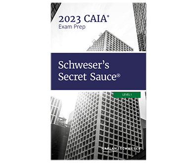 CAIA Level 1 Study Materials: Secret Sauce - Kaplan Schweser